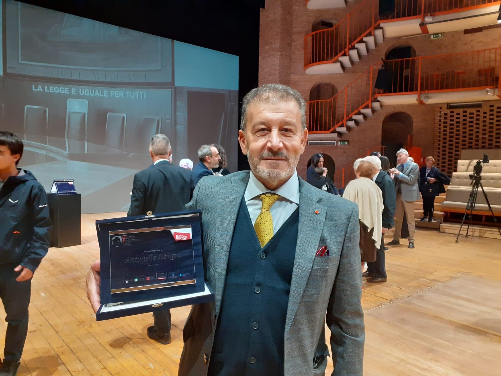 Antonello Congiu s'è aggiudicato una menzione speciale del Premio ...