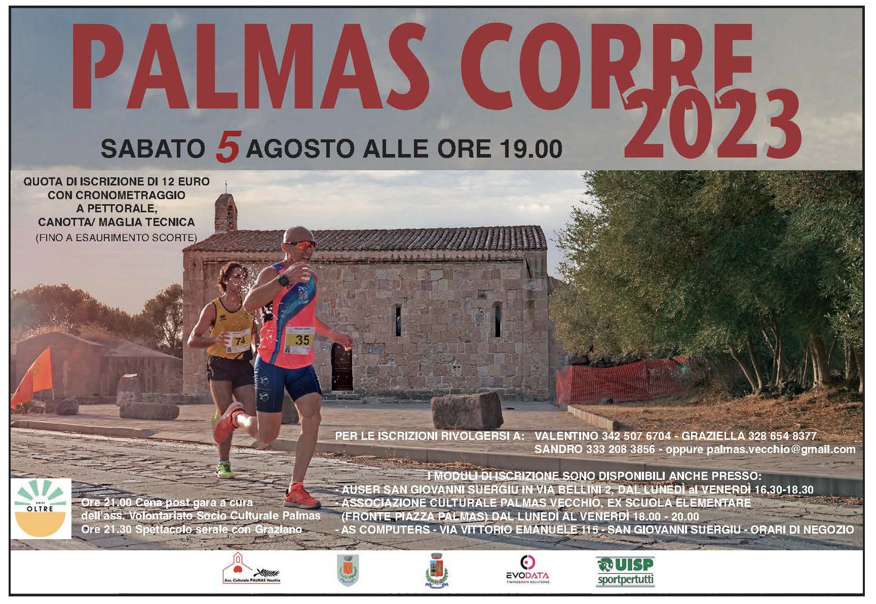 Dopo quattro anni ritorna la Palmas Corre, sabato 5 agosto si corre la ...