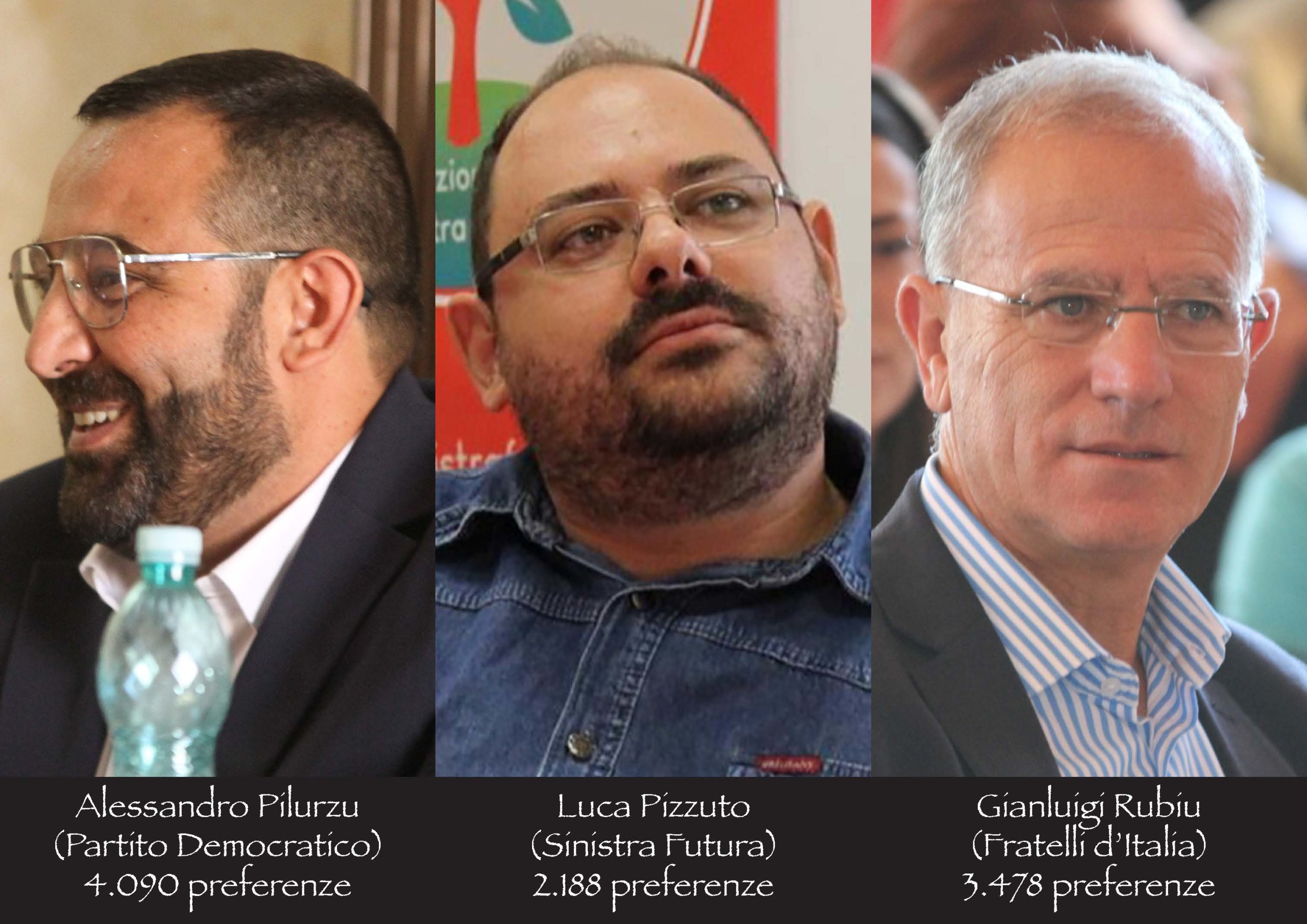 Il Sulcis Iglesiente ha eletto tre consiglieri regionali: Alessandro ...