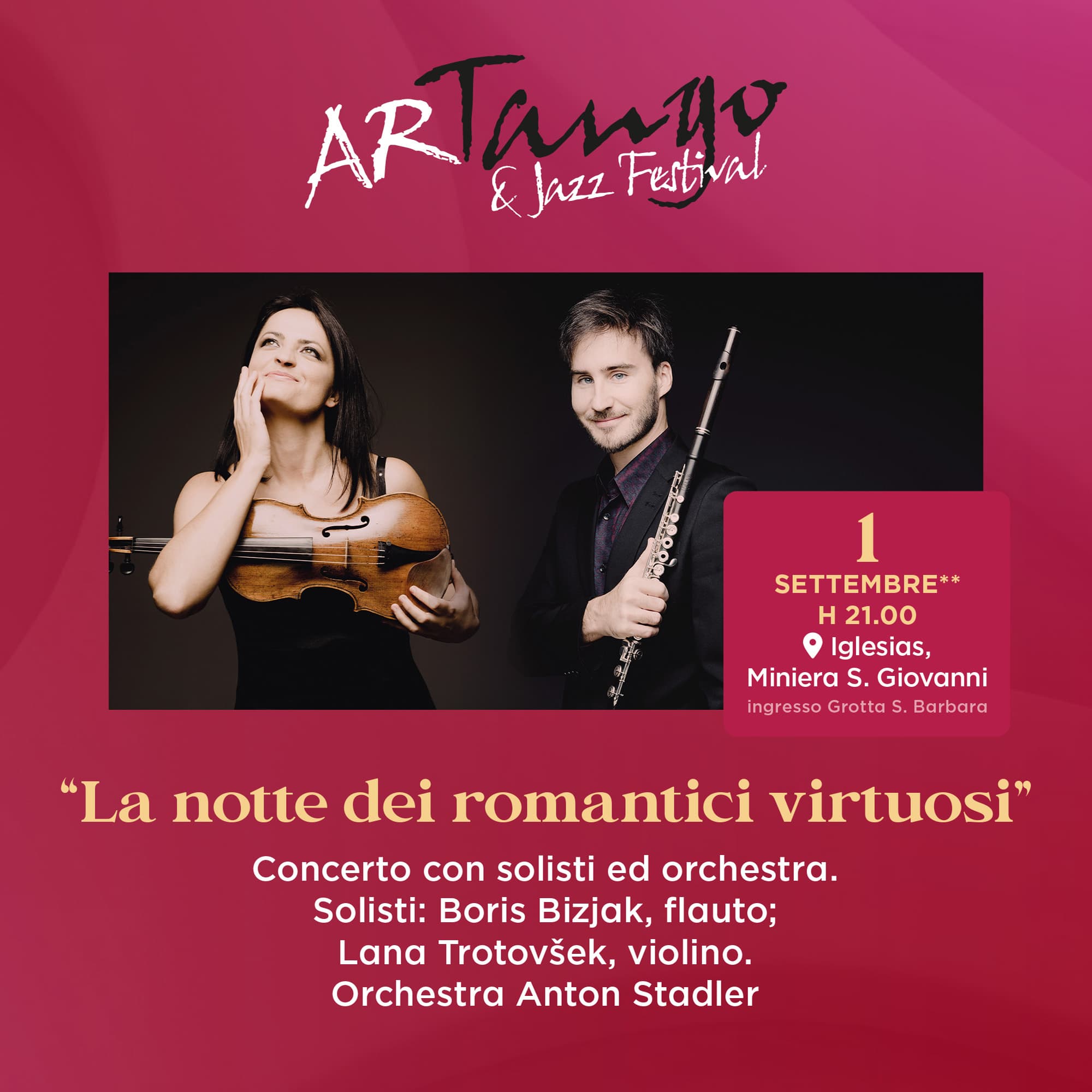 Il 1 settembre il concerto “La notte dei romantici virtuosi” conclude ...